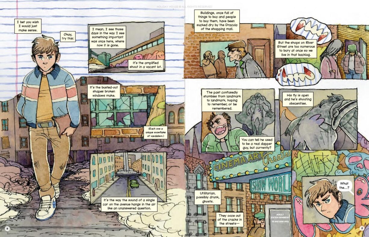 Constellations: a graphic novel about growing up transgender, and addiction. Interview with ...